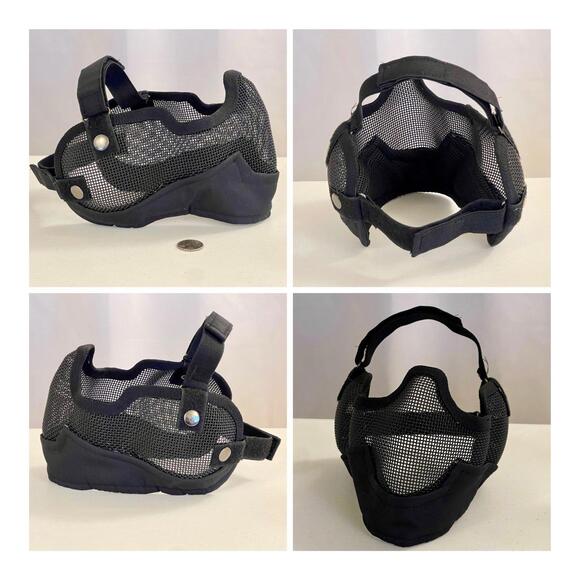 Games | Mask Iron Face Carbon Steel Striker Gen 2 Metal Mesh Lower Half ...